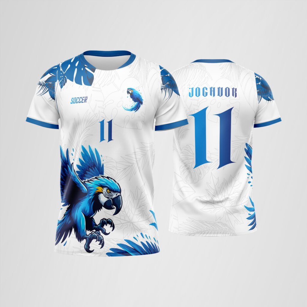 Interclasse 053 - Arte Vetor Arara Azul - RnDesigner